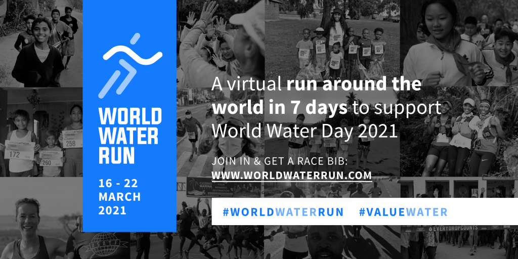 You are invited to be a game changer! Join the #WorldWaterRun! - Aqua ...